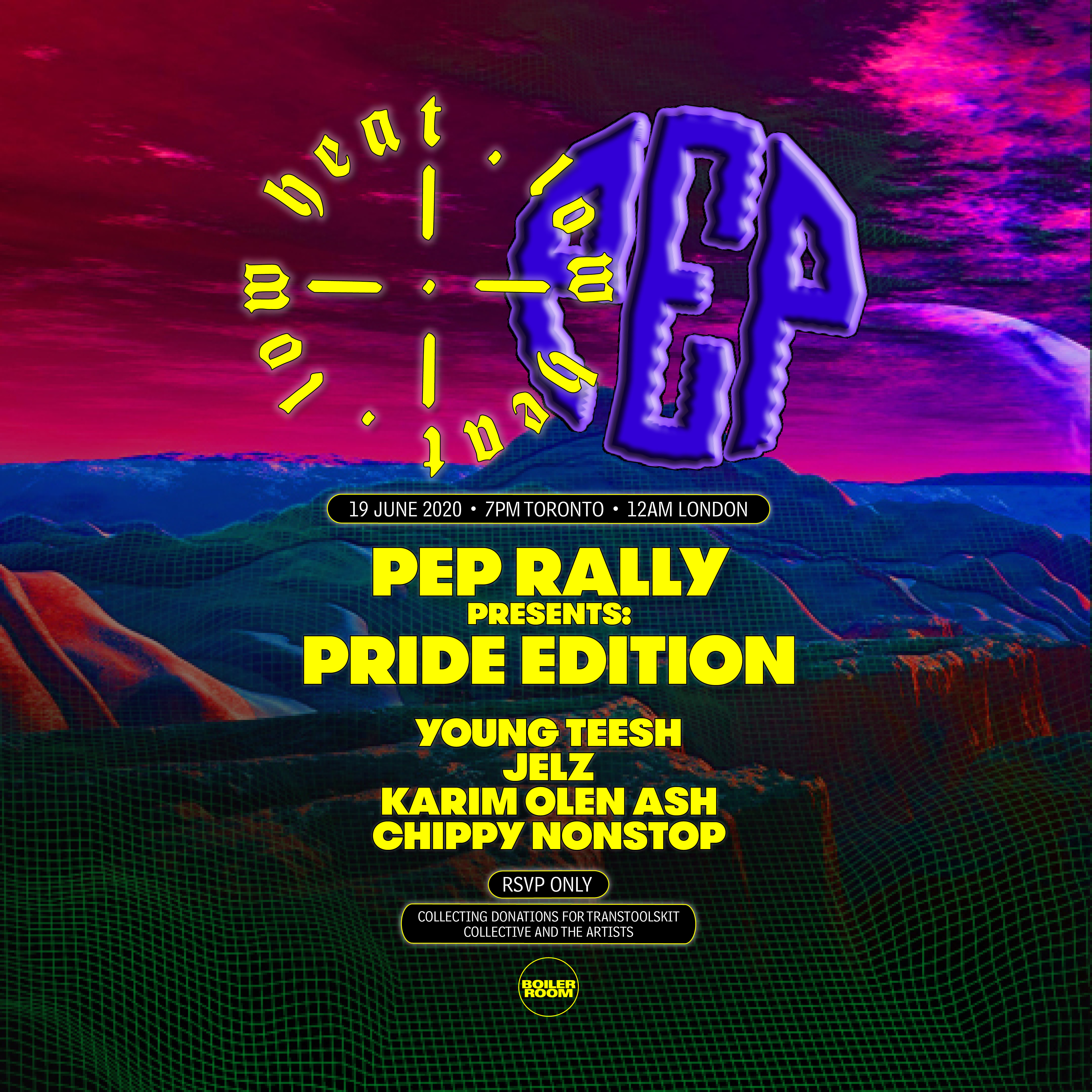 Low Heat: Pep Rally presents Pride Edition - Low Heat