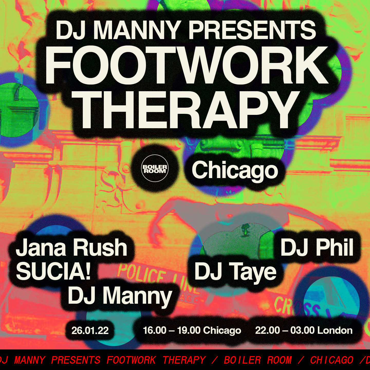 Chicago: DJ Manny's Footwork Therapy - BOILER ROOM