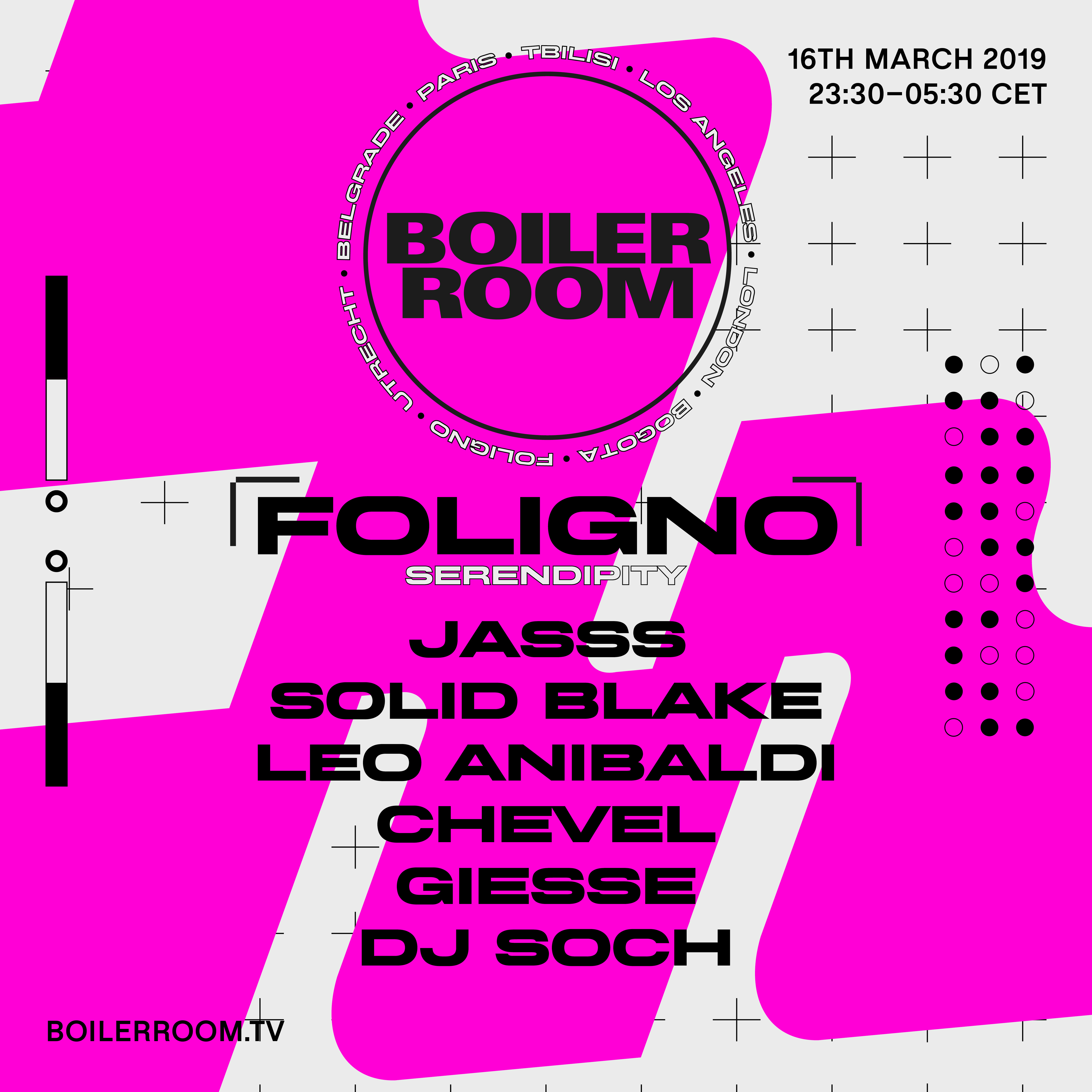 Boiler Room Foligno: Serendipity - BOILER ROOM