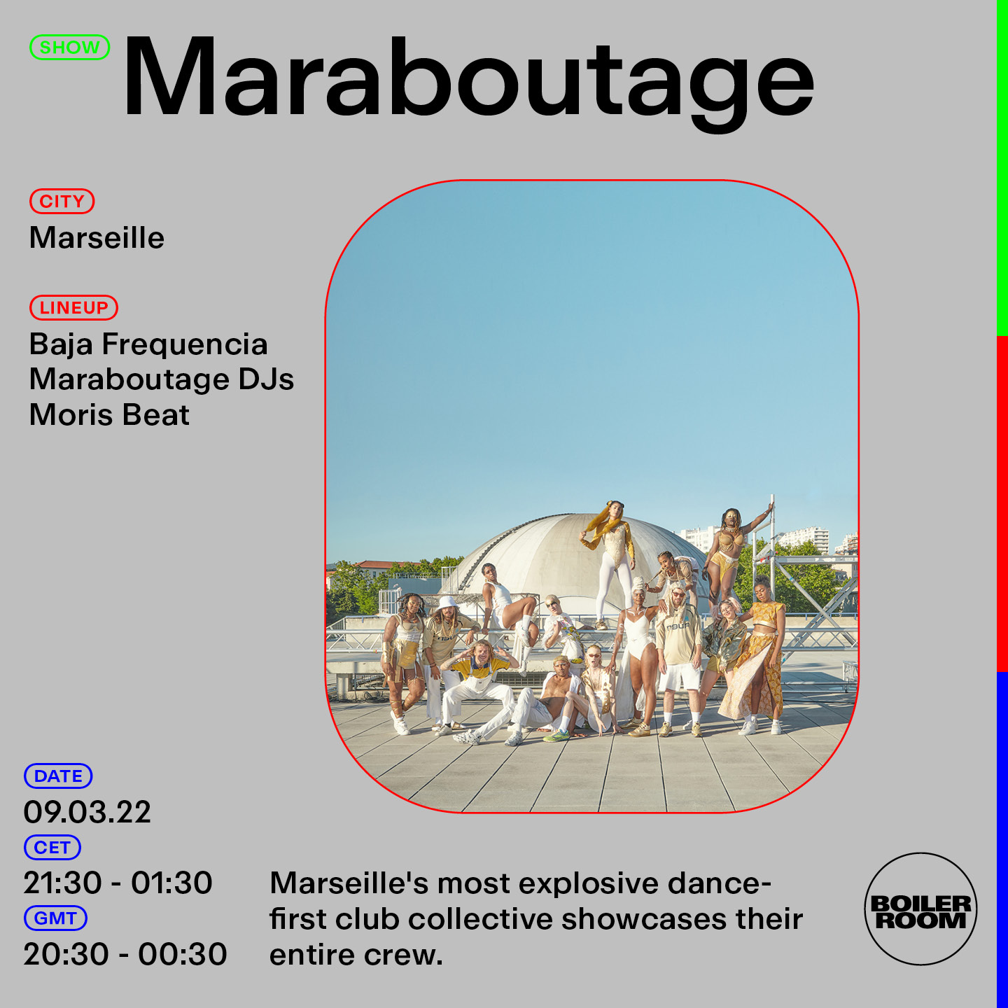 Marseille: Maraboutage - BOILER ROOM